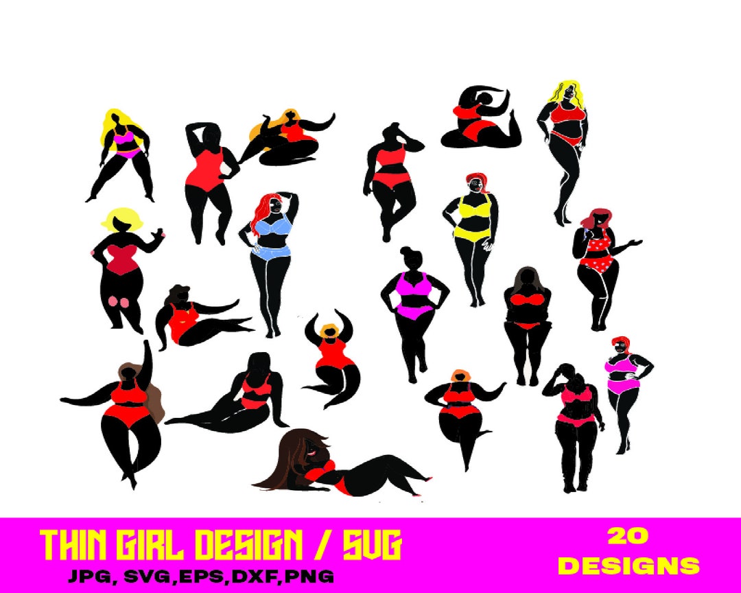 Thick Girl Svg & Png, Feminist Svg, Sexy Woman Svg, Thick Girls Svg ...