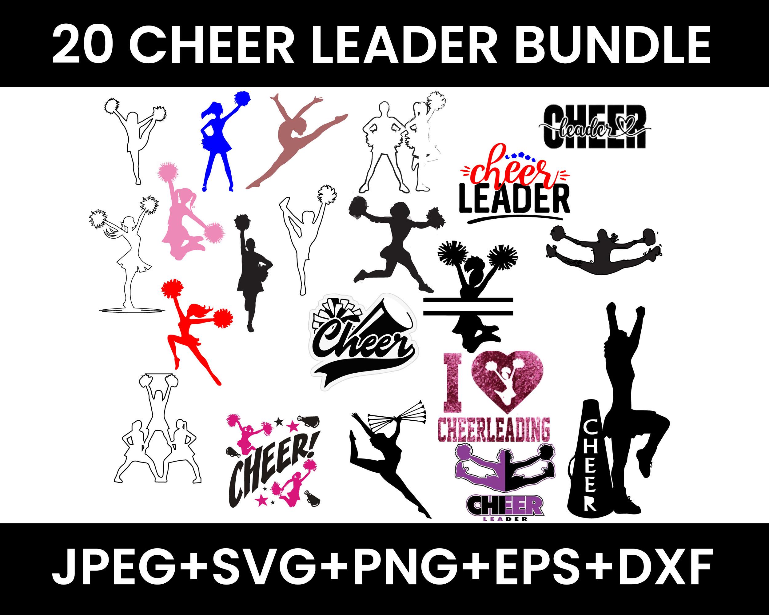Cheerleader Svg, Cheer SVG Bundle, Cheerleading SVG, Cheer Svg, Cheer ...