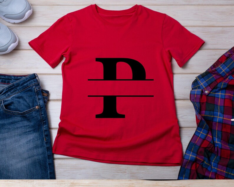 Split Monogram Svg Png, Alphabet Svg, Split Monogram Frame Alphabet ...