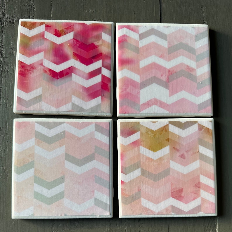 CERAMIC SQUARE HANDMADE Ceramic Tile Coaster Handmade Drink Coaster ...