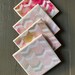 CERAMIC SQUARE HANDMADE Ceramic Tile Coaster Handmade Drink Coaster ...
