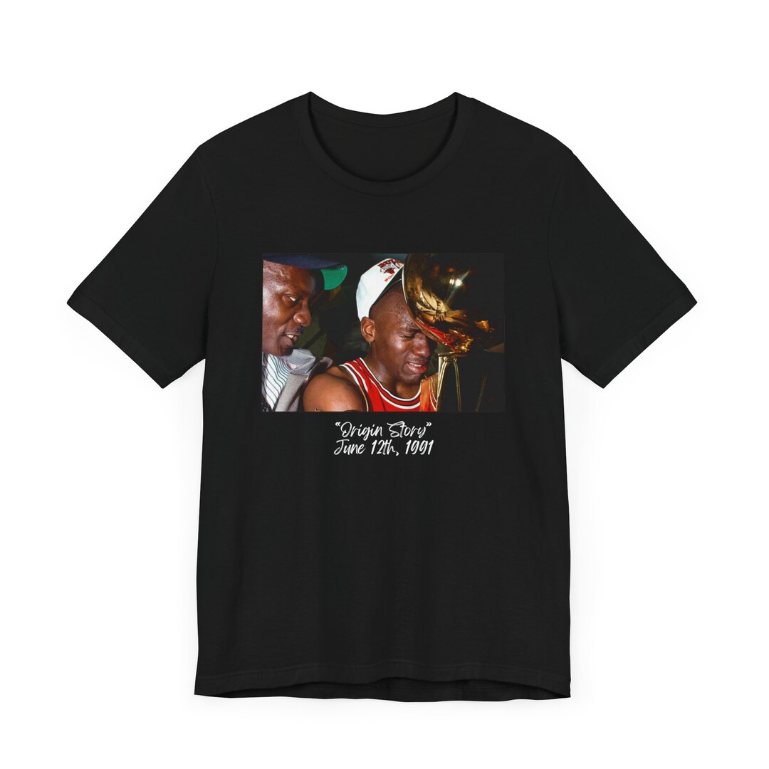 Michael Jordan origin Unisex Jersey Short Sleeve Tee Shirt NBA Chicago ...