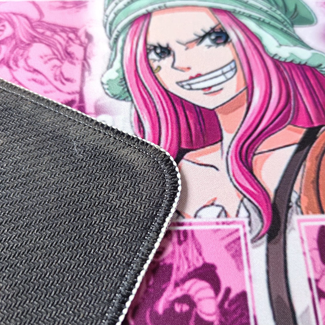 Playmat Jewelry Bonney Bonny With Zones Playmat Game Mat TCG Cute Girl ...