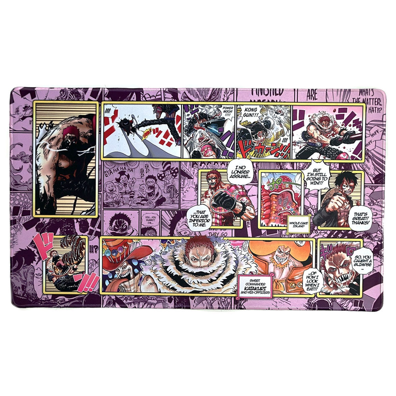 Playmat Katakuri (design #2) - With Zones Playmat Game Mat TCG ...