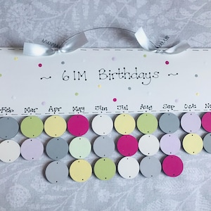 Personalised Classroom Birthday Board ~ Teacher, School, Pupil, Kids ...