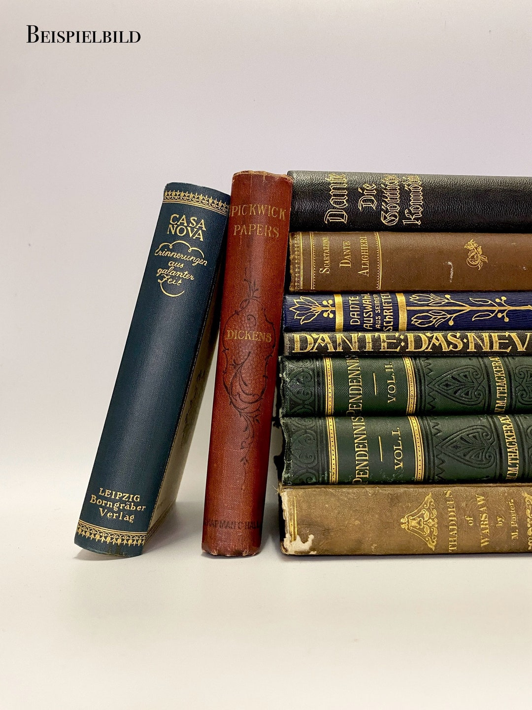 Antique Vintage Books Decoration, Vintage Decor for Home, Decorative ...