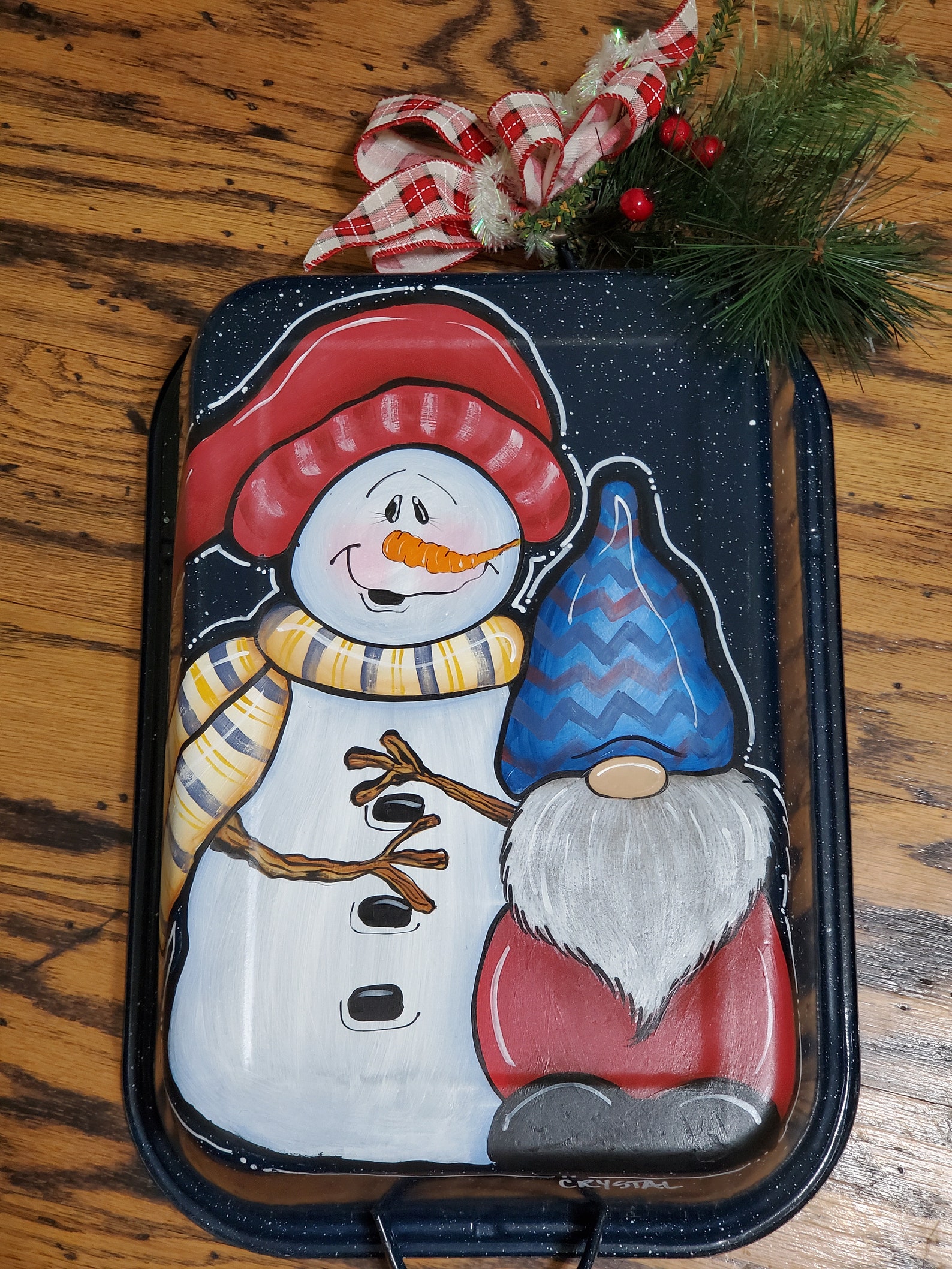 Winter Friends Snowman and Gnome Painting Pattern, Decorative Painting ...