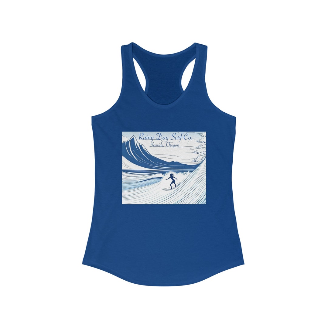 Surfer Girl Tank Top by Rainy Day Surf Co. XS, S, M, L, XL, 2X Woman's ...
