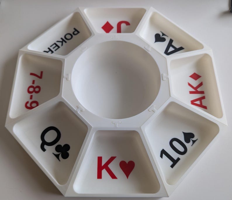 PLA 3d-printed Rummoli Board Unique Design With Easy-remove Pots ...