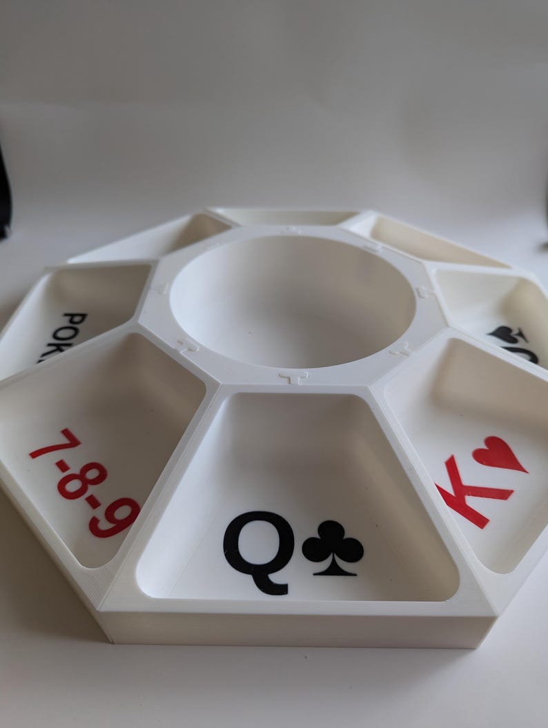 PLA 3d-printed Rummoli Board Unique Design With Easy-remove Pots ...
