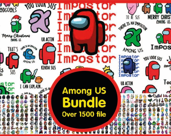 Among Us Diorama Cube Template 3D Videogame Gift for Gamer DIY Template ...