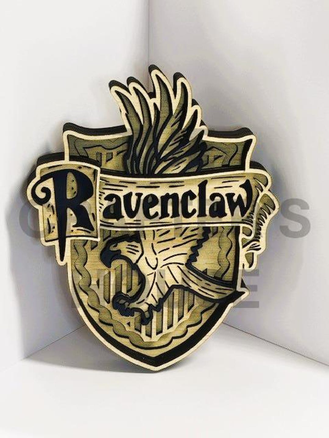 Ravenclaw House Crest Wall Sign - Etsy