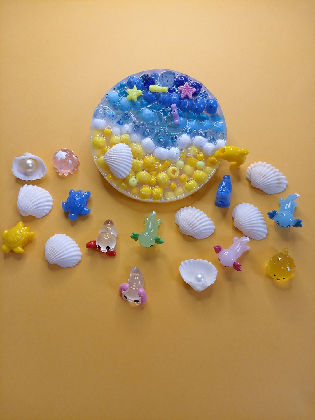 Pick Pad Beach Scene With Mystery Surprise ADHD Anxiety Skin Picking ...