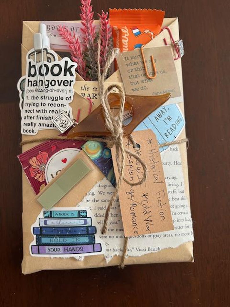 Personalized Blind Date With a Book Gift Box Mystery Gift for Book ...