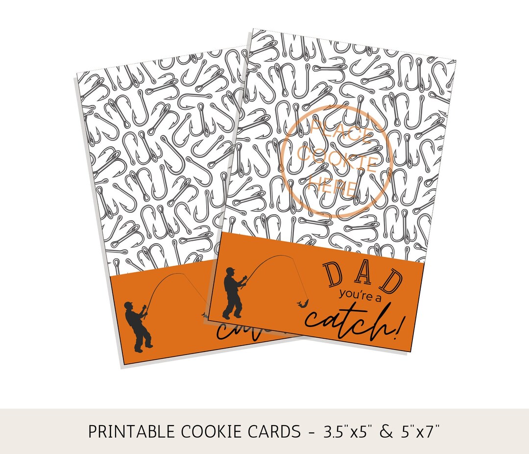 Father's Day Cookie Card, Fathers Day Gift, Fathers Day Cookies ...