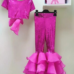 Pageant Costume,pageant Baby Girl Costume,hot Pink Toddler Costume ...