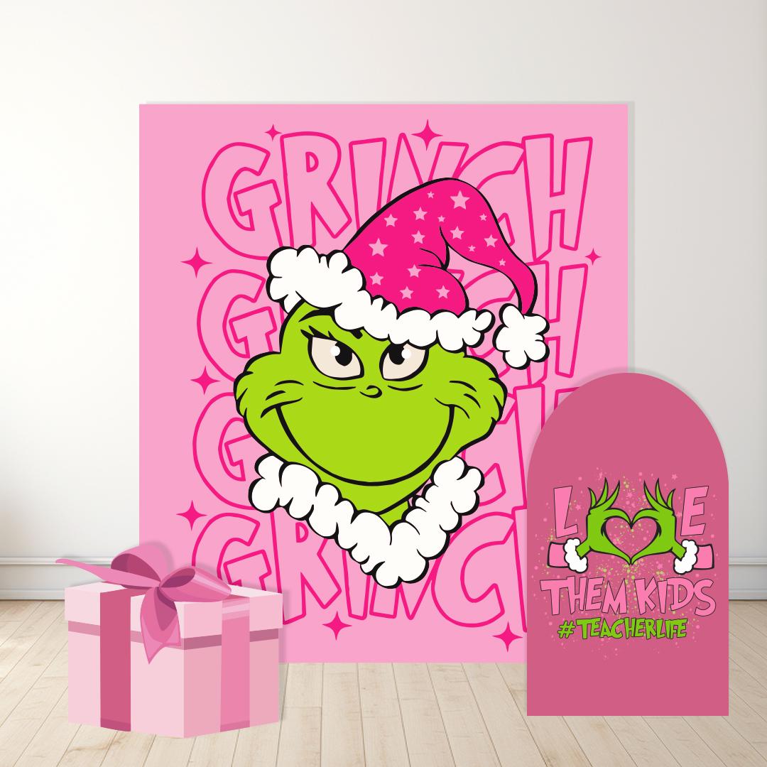 The Grinch Collection Backdrops & Drops (easy to Edit in Photoshop and ...