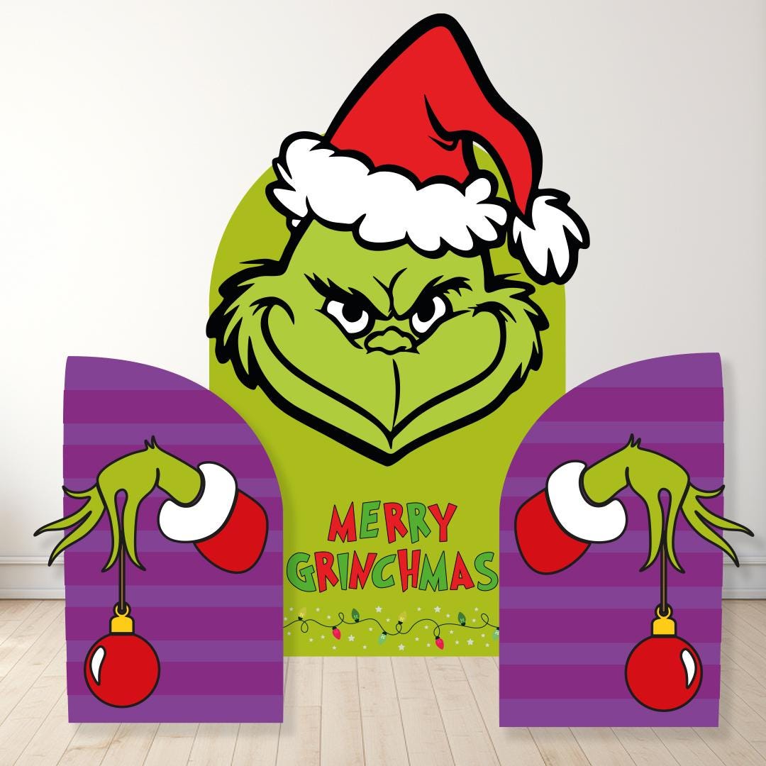 The Grinch Collection Backdrops & Drops (easy to Edit in Photoshop and ...