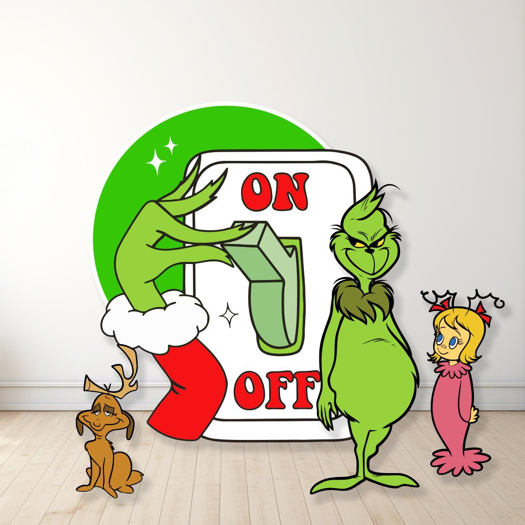 The Grinch Collection Backdrops & Drops (easy to Edit in Photoshop and ...