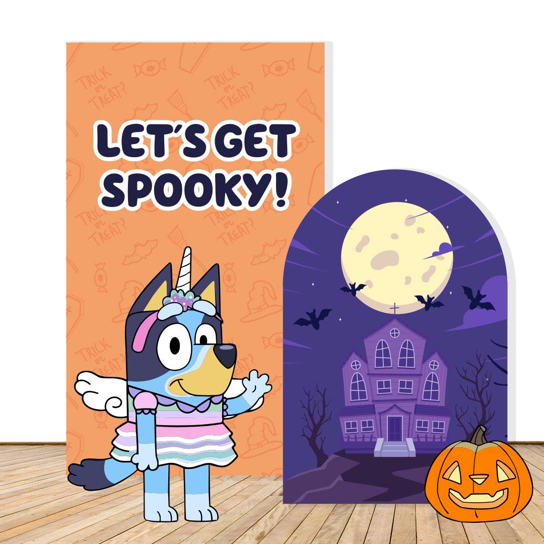 Bluey Halloween - Backdrops & Drops (easy to Edit in Photoshop and ...