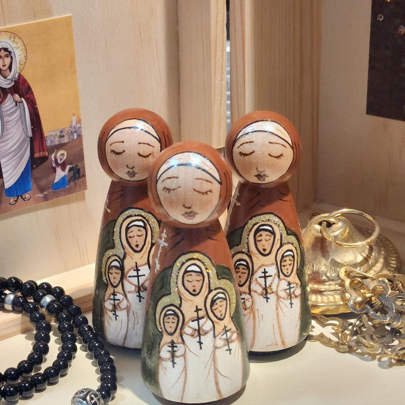 Catholic Saint Doll - Etsy