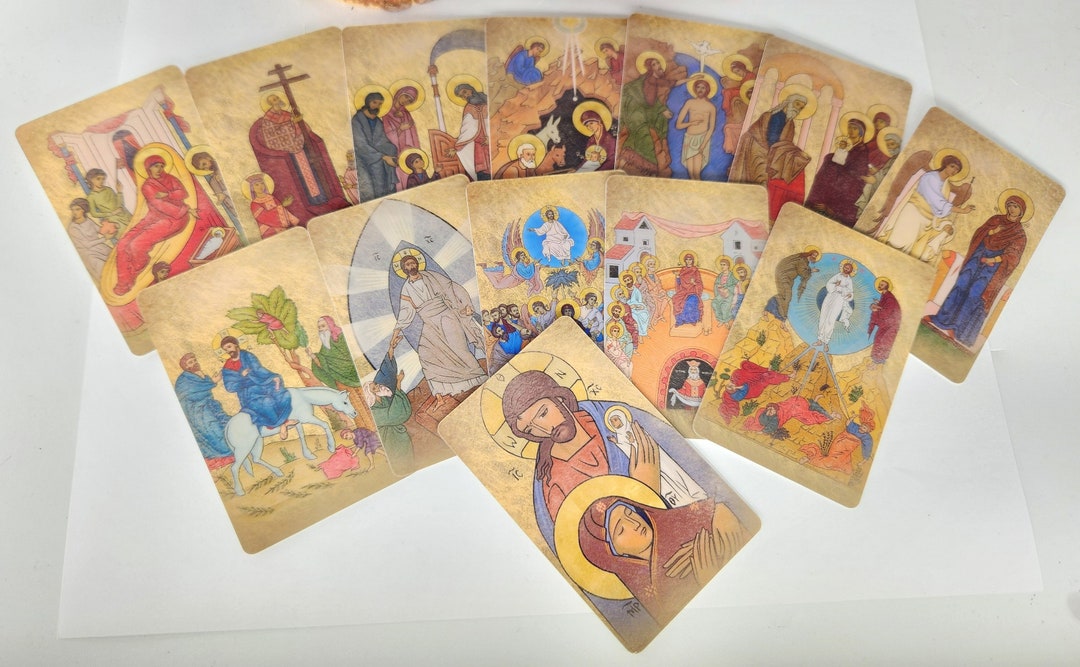 Orthodox Saint Cards: Series 2 the Great Feasts - Etsy