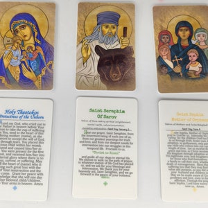 Orthodox Prayer Cards: Series 2 - Etsy