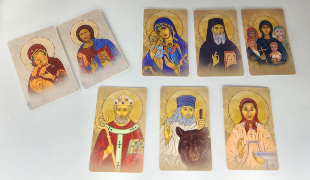 Orthodox Prayer Cards: Series 2 - Etsy
