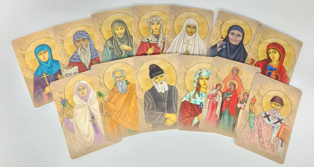 Orthodox Saint Cards: Series 3 - Etsy