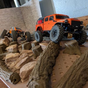 Stumps & Stones DIY Kit 3D Printed RC Crawler Course for 1\18th or 1\24 ...