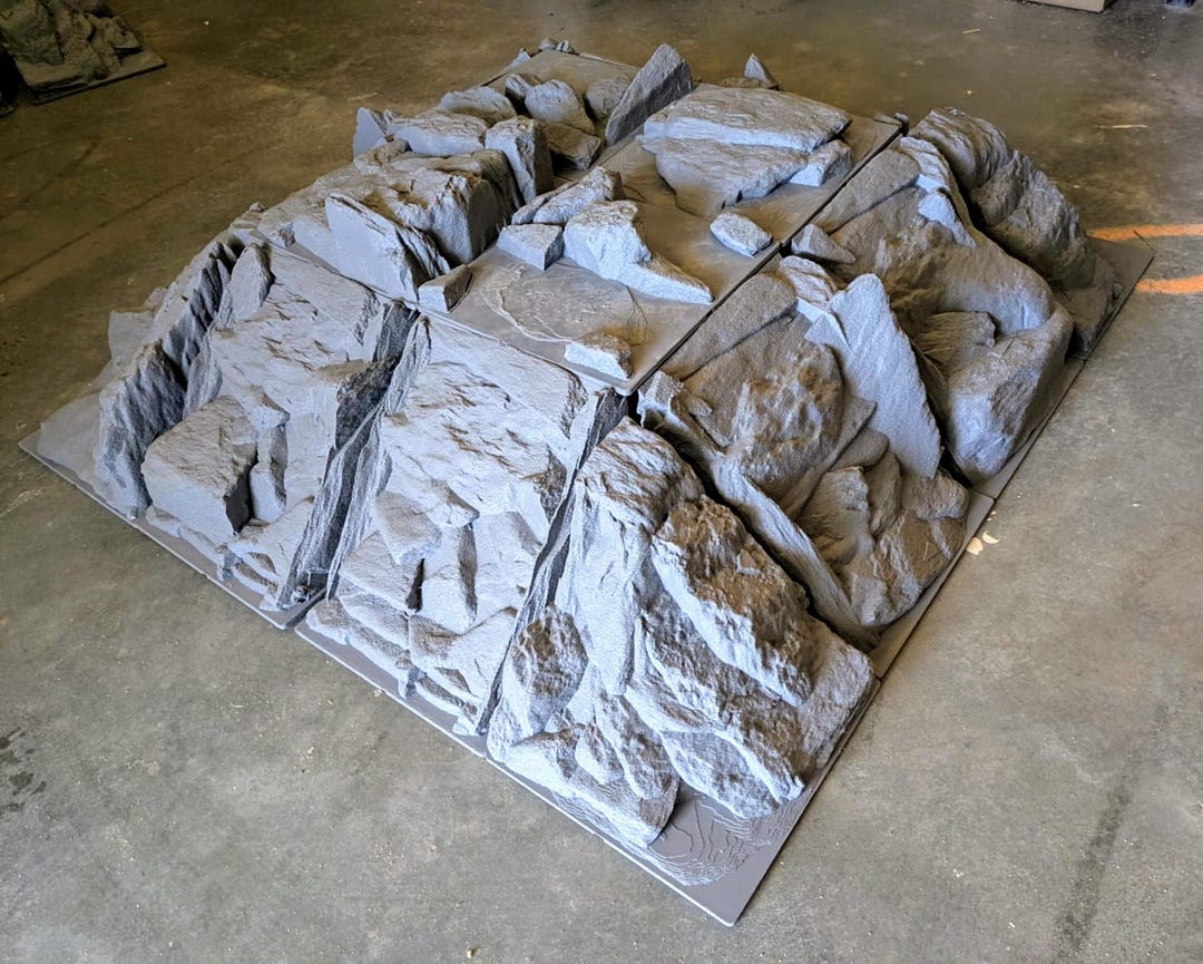 3D Printed RC Crawler Build Your Own Crag Course Components for 1/18th ...