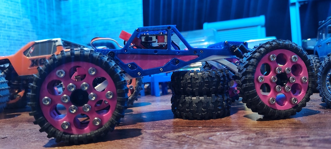 Scx24 Spyder Frame Angled Skid - Etsy