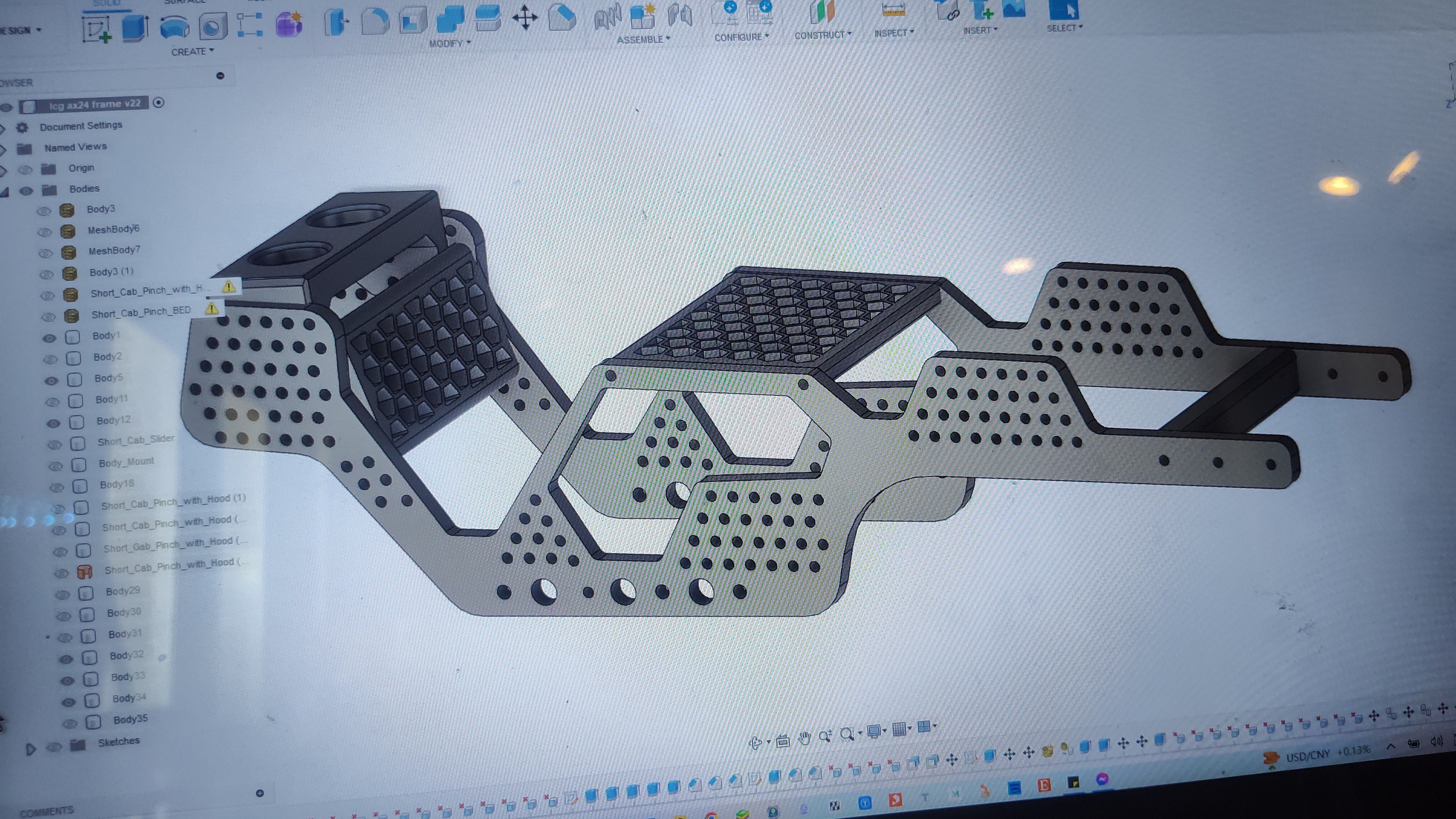 Ax24 Chassis 3d Printed - Etsy