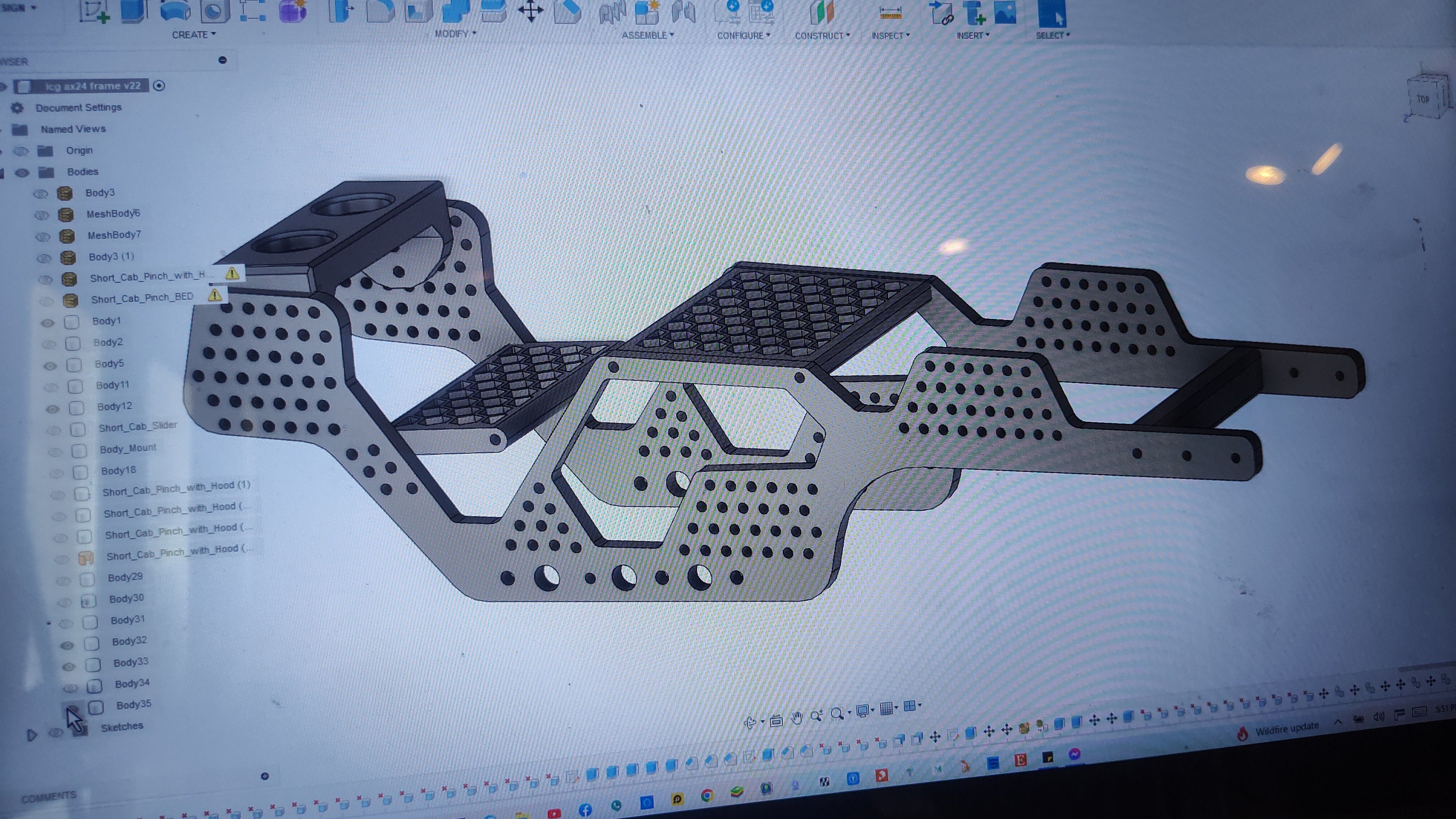 Ax24 Chassis 3d Printed - Etsy