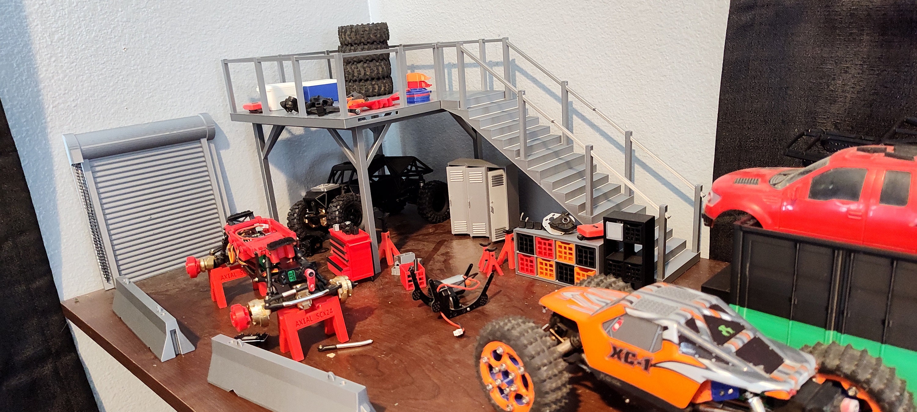 RC Garage Loft and Stairs 118th Scale - Etsy