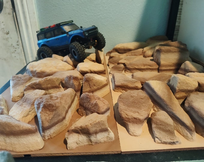 Rock Crawler Bridge 5 Foot Cottonwood Polyacrylic Stain. RC 1/24, 1/18 ...