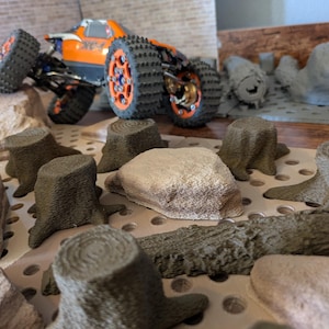 Stumps & Stones DIY Kit 3D Printed RC Crawler Course for 1\18th or 1\24 ...