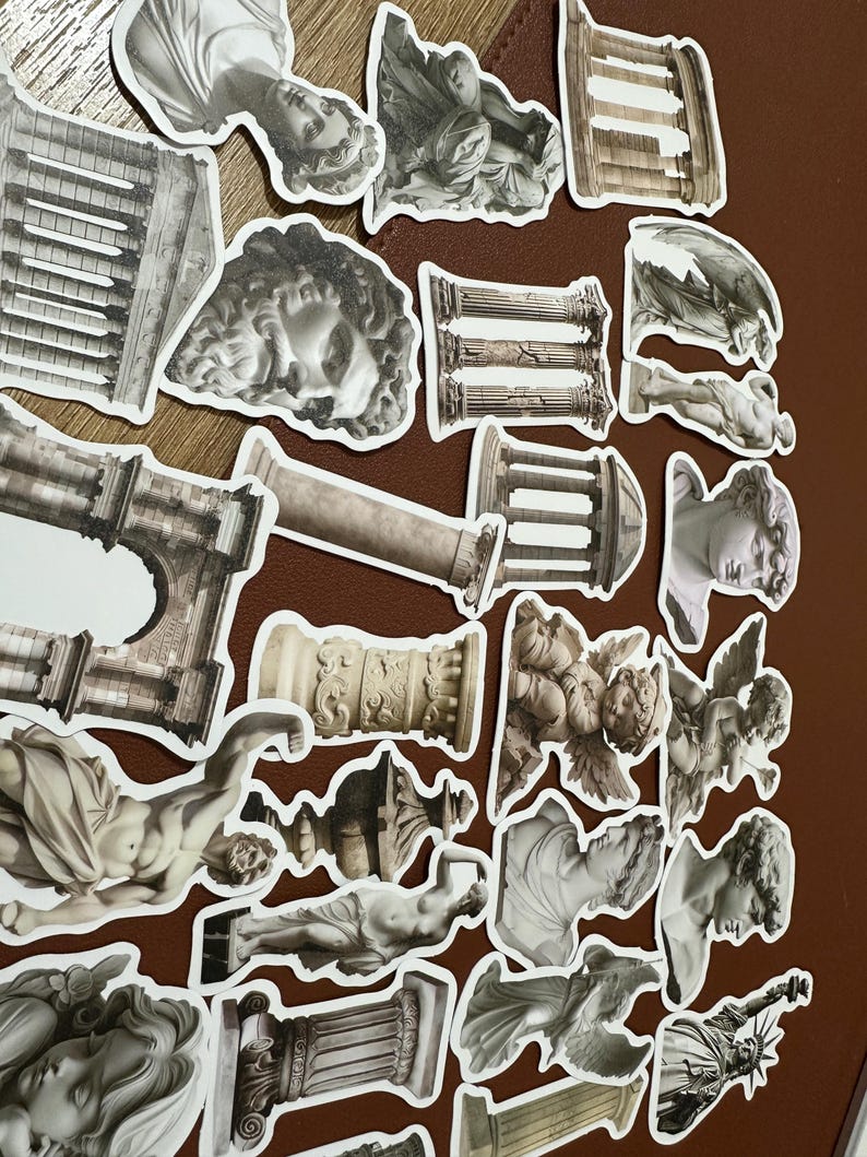 Stickers Pack Art & Paintings - Etsy