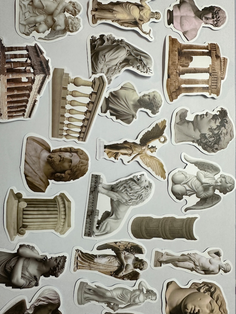 Stickers Pack Art & Paintings - Etsy