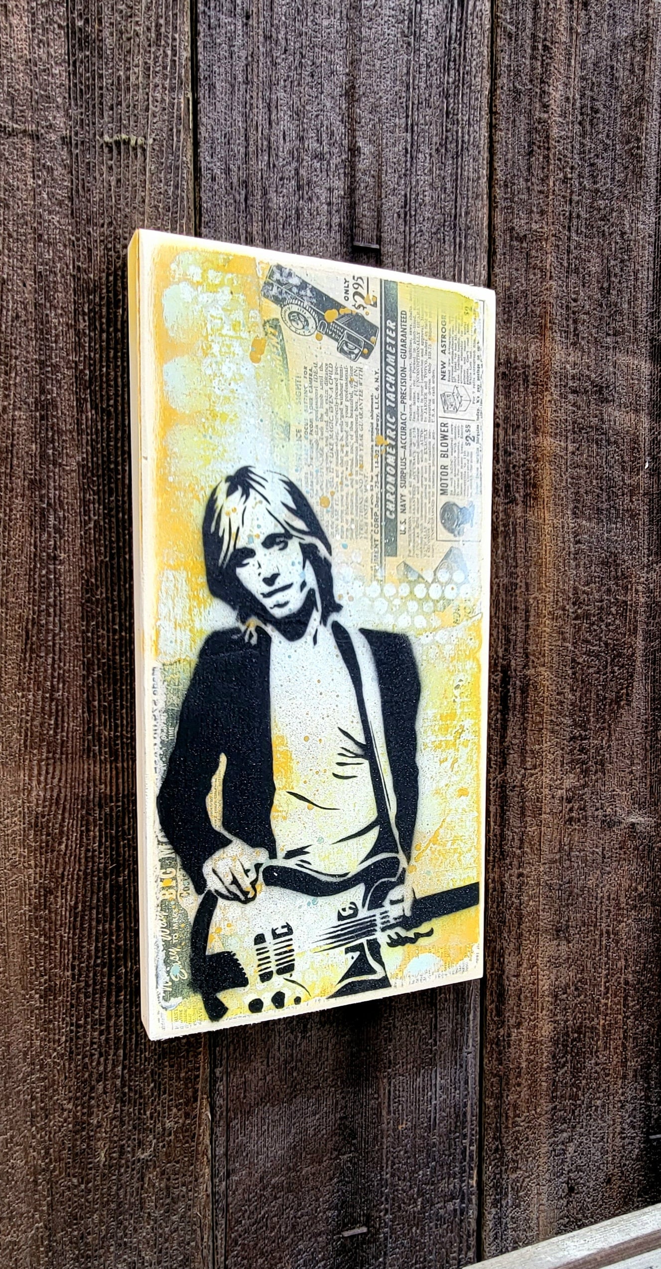 Tom Petty Art Painting on Original Art on Canvas - Etsy
