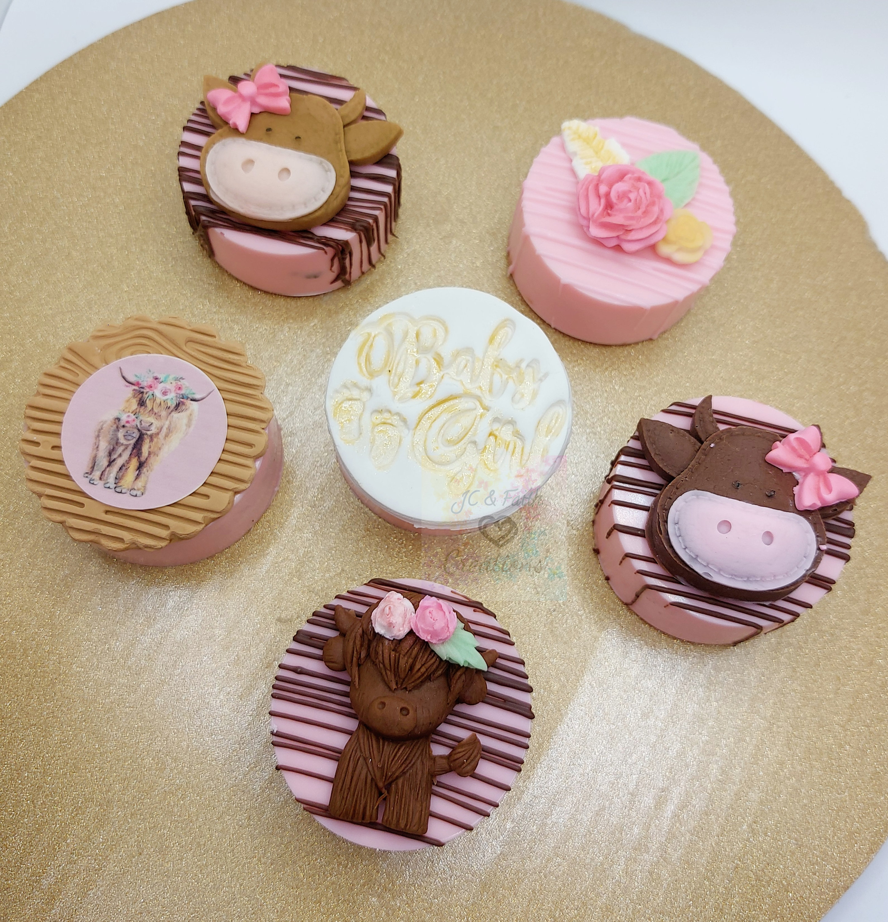 Highland Cow Theme W/edible Images - Etsy