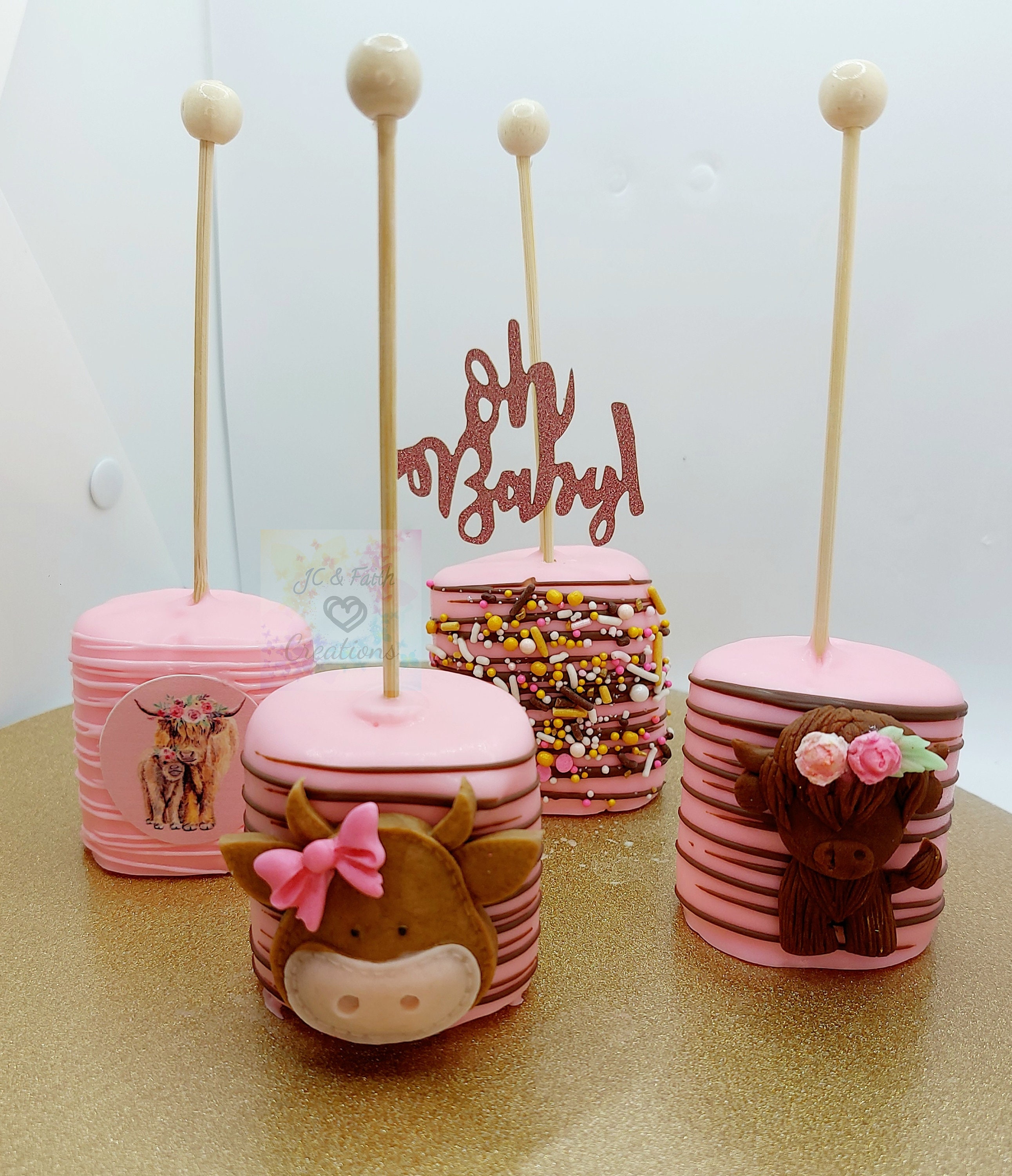 Highland Cow Theme W/edible Images - Etsy