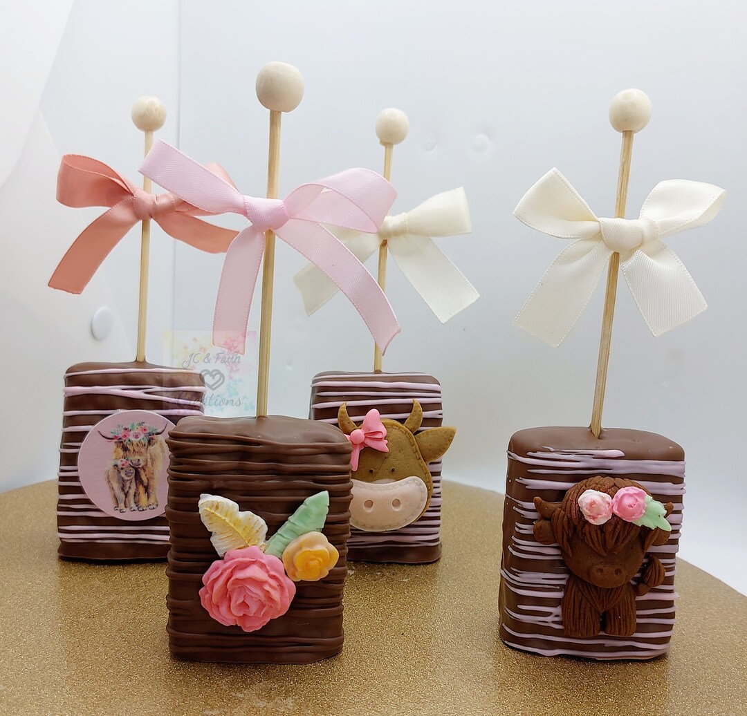 Highland Cow Theme W/edible Images - Etsy