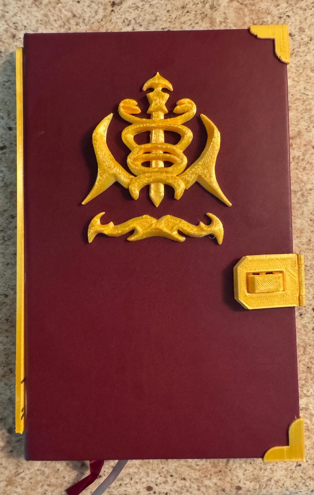 Fan-made Grimorum Arcanorum Replica Journal | Inspired by Gargoyles ...