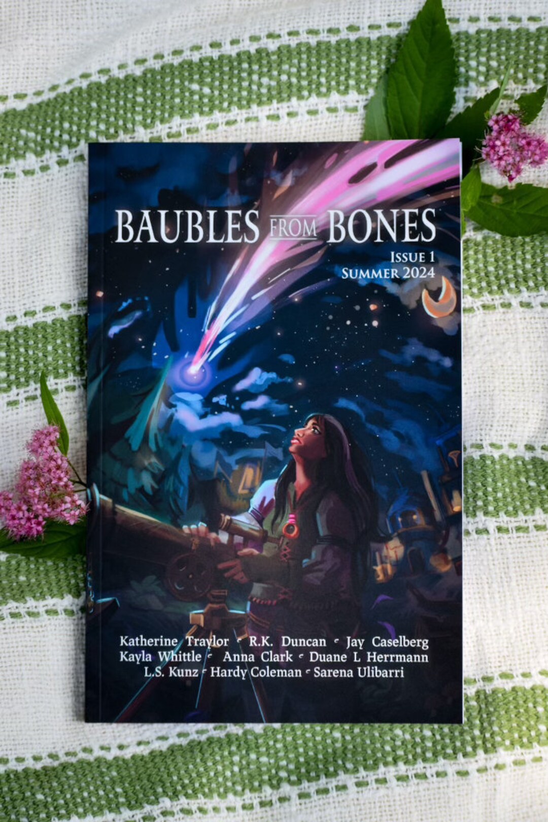 Baubles From Bones: Issue 1 // Sci-fi / Fantasy Zine - Etsy