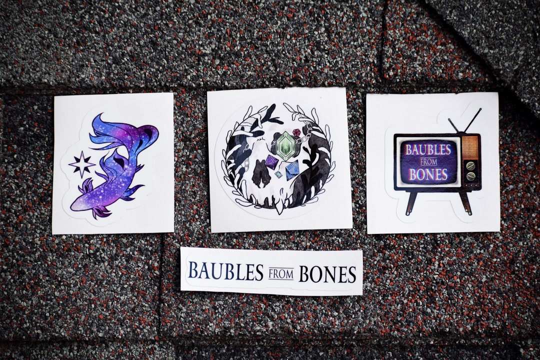 Sci-fi/fantasy Book Stickers // BFB: Issue 1 Stickers - Etsy