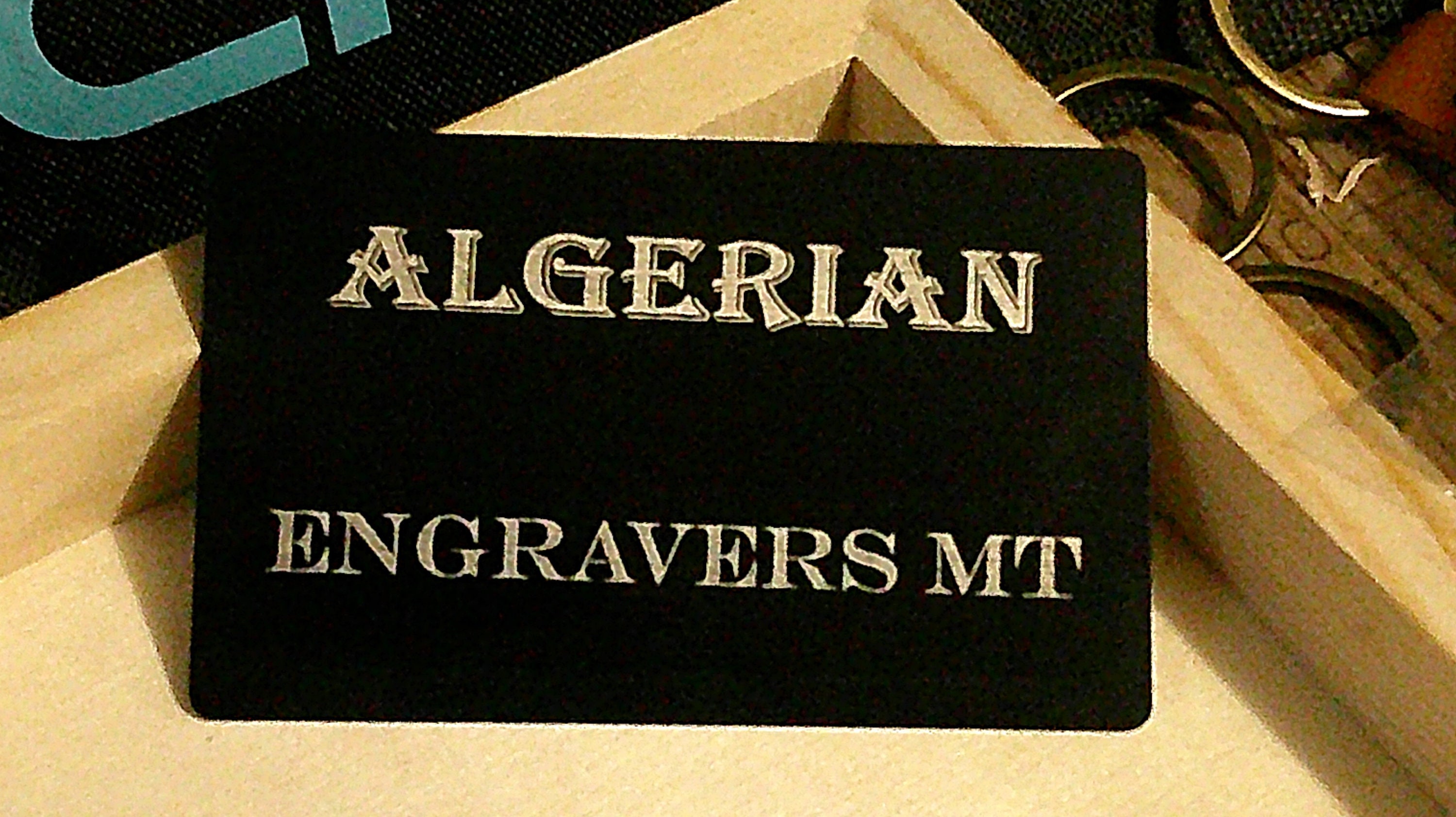 Custom Engraved Premium Black Metal Business Cards QR Code Engraving ...