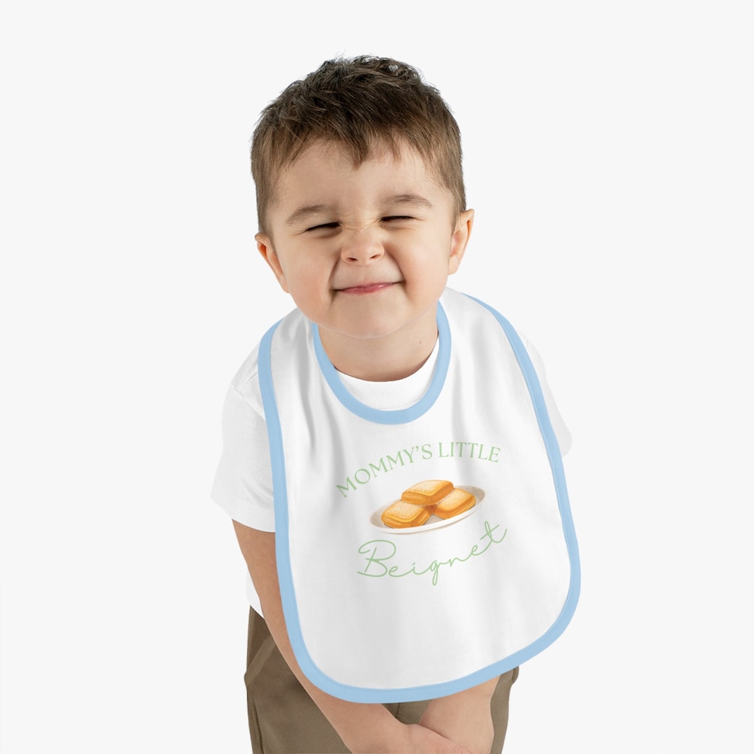 Mommy's Little Beignet Baby Bib | New Orleans Baby | Nola Baby Gift ...