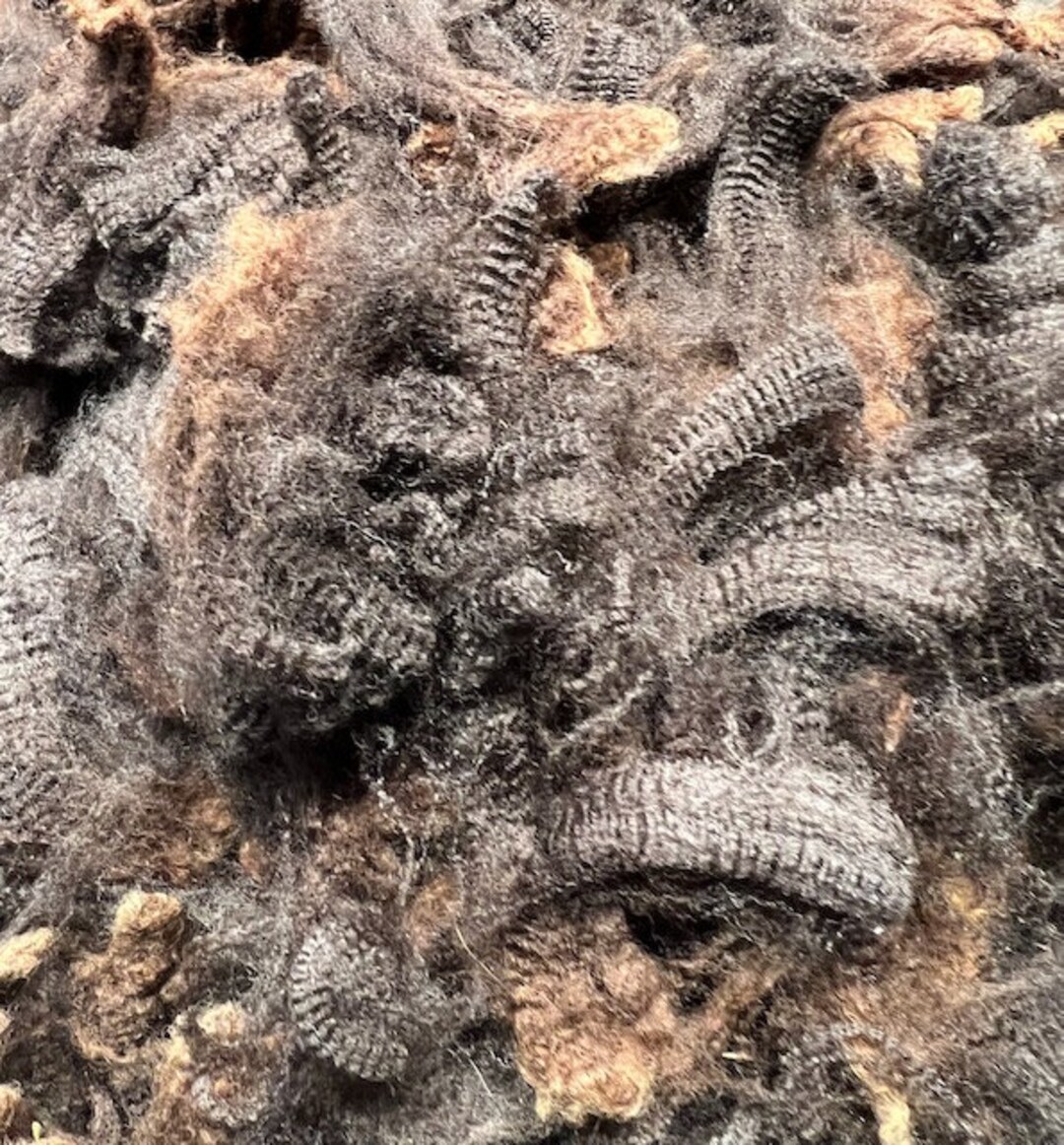 Natural Dark Brown Merino Raw Wool 1 Pound - Etsy
