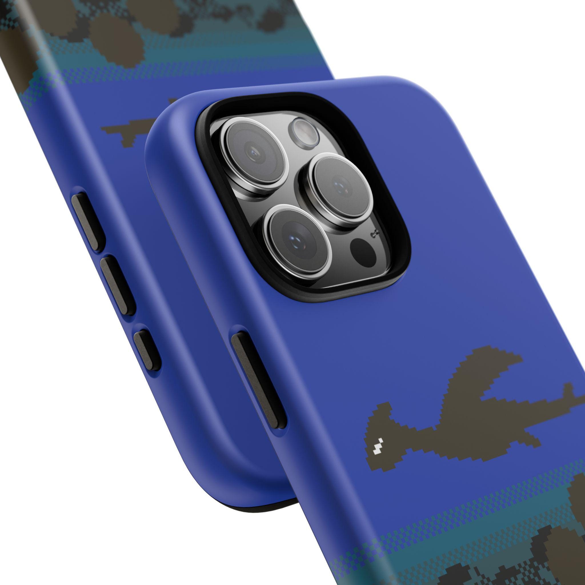 Pixel Art Silver Phone Case Anime-inspired GBC Phone Case Retro Gaming ...